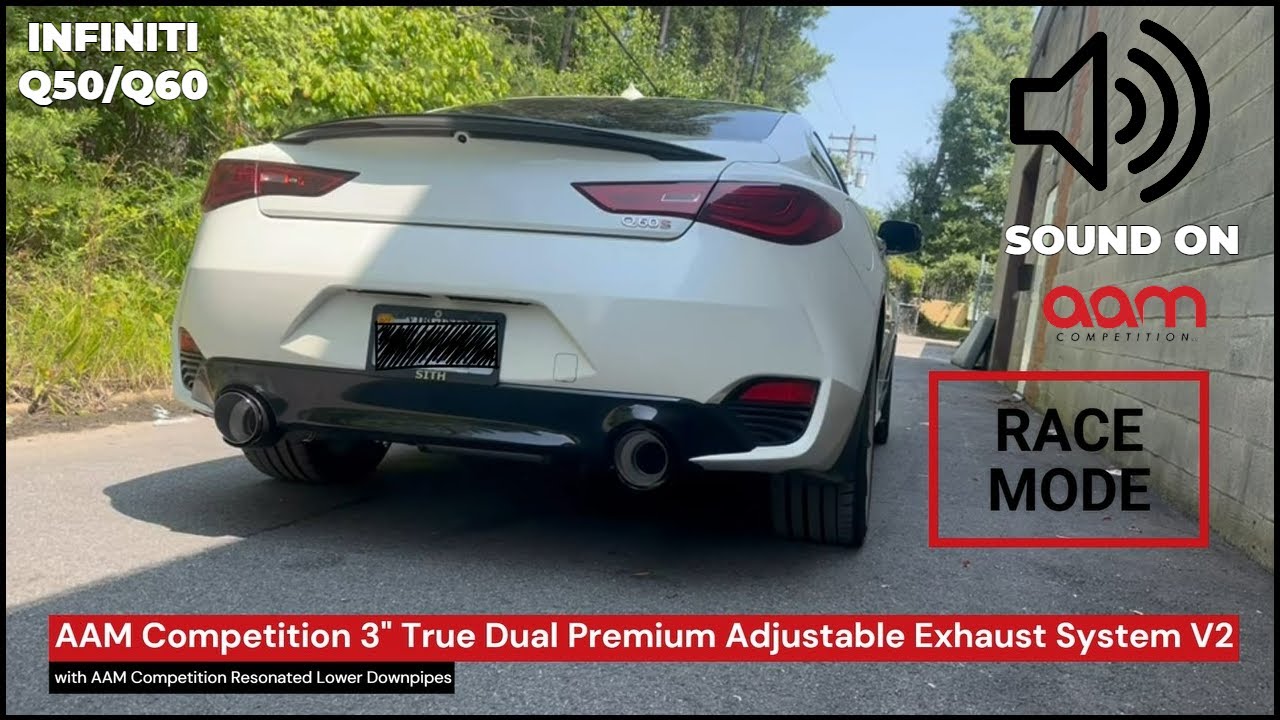 Q60 Infiniti Exhaust: The ONLY Q50/Q60 Adjustable Exhaust System on the ...