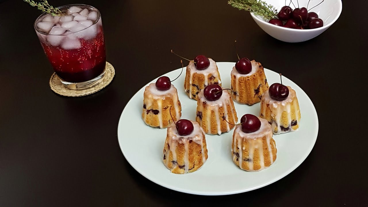 Home Made Cherry Pound Cake + [🍒 Jam & Ade] Recipe - YouTube