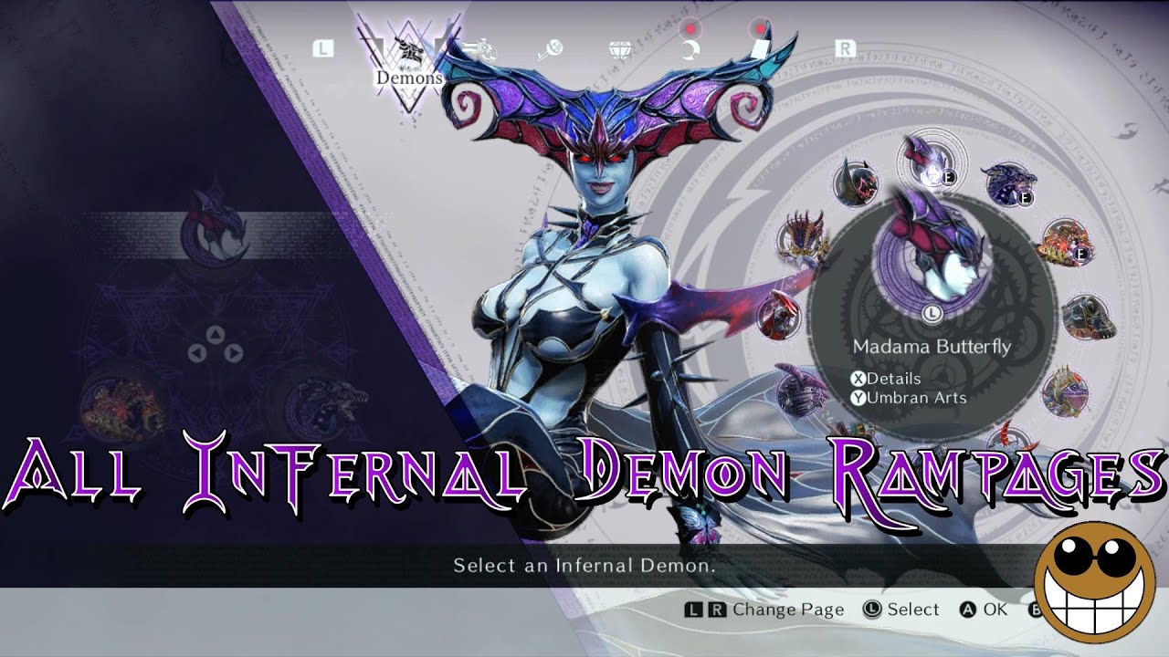 BAYONETTA 3: All Infernal Demon Rampages - YouTube
