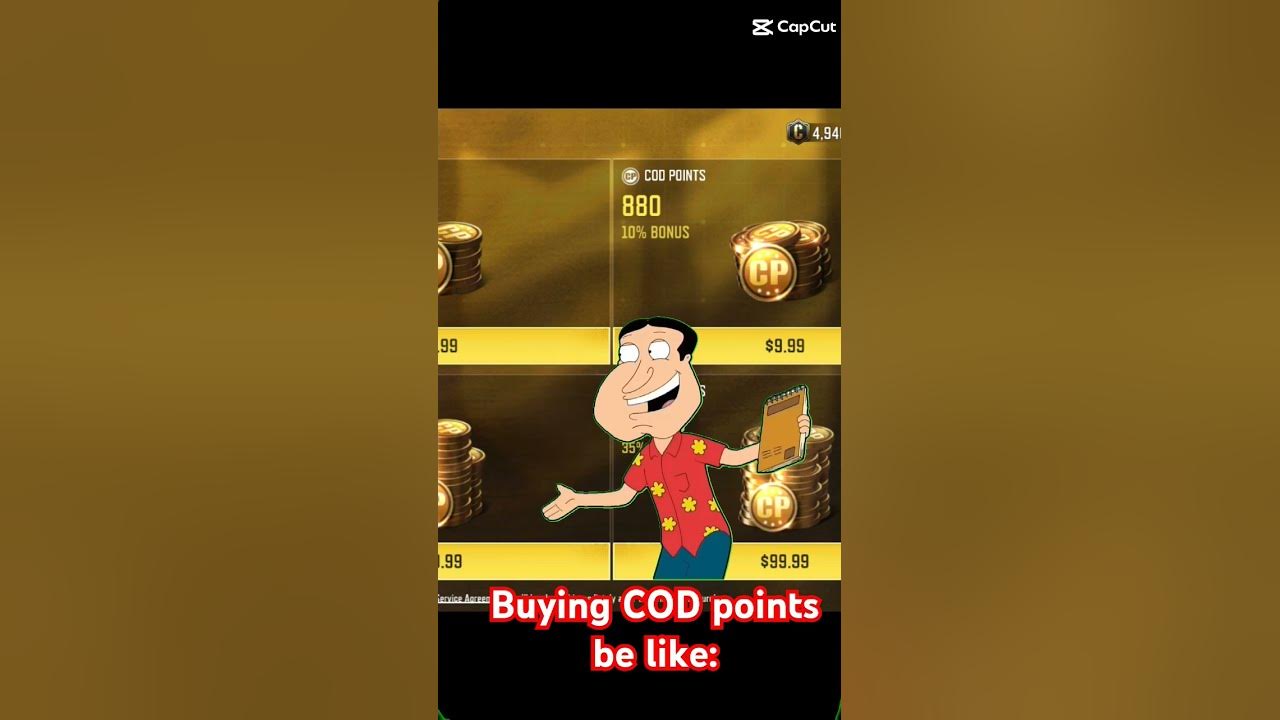 Codm Cod Points Meme F2p P2p Money Meme Callofduty Youtube