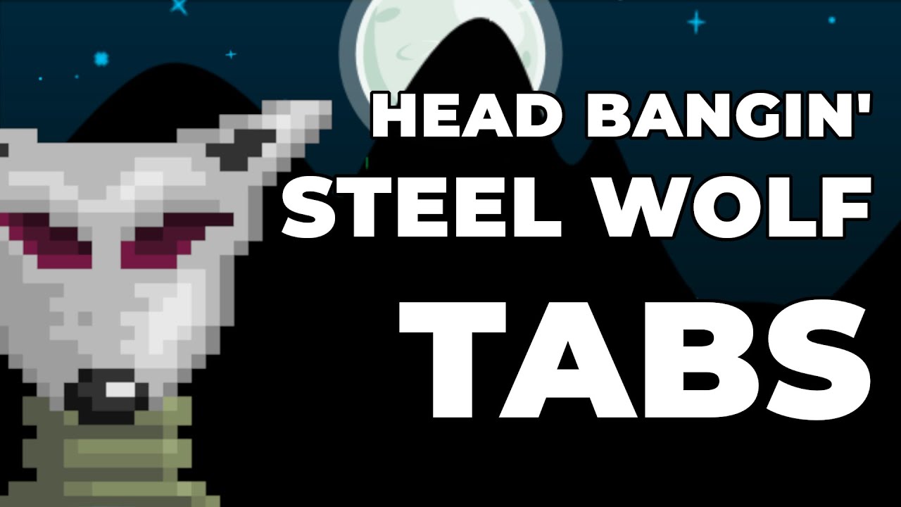 Head Bangin' Steel Wolf (Tabs + Slowed Down) - YouTube