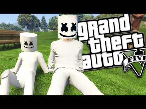 DJ MARSHMELLO HAS A KID MOD (GTA 5 PC Mods Gameplay)