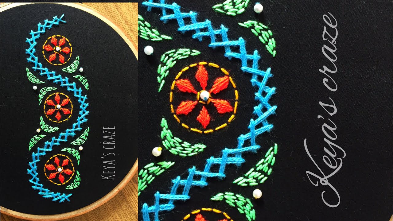 Unique design part 7 | Gorgeous border design | Gorgeous hand ...