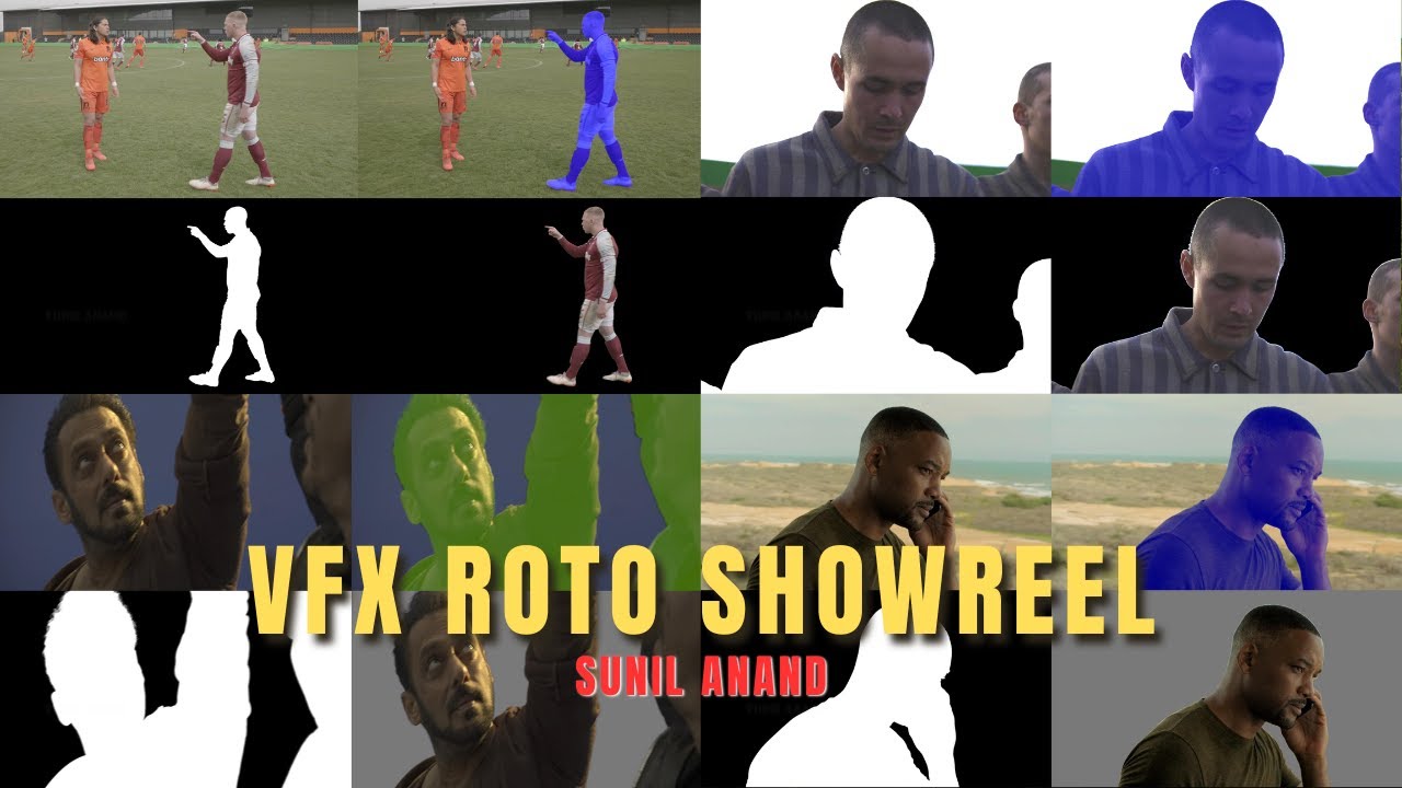 VFX ROTO Showreel 2025 | SUNIL ANAND #rotoscope #stereo #showreel - YouTube