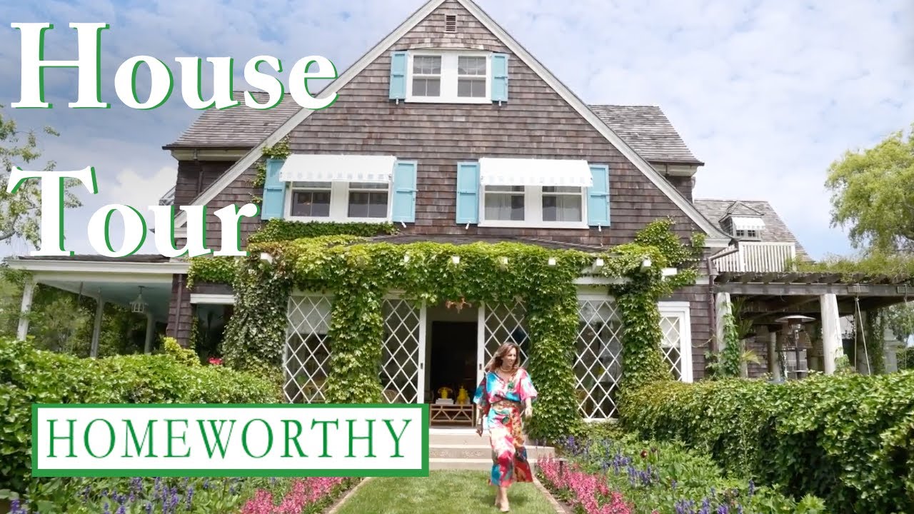 HOUSE TOUR | Inside The Restored Grey Gardens | East Hampton, NY - YouTube