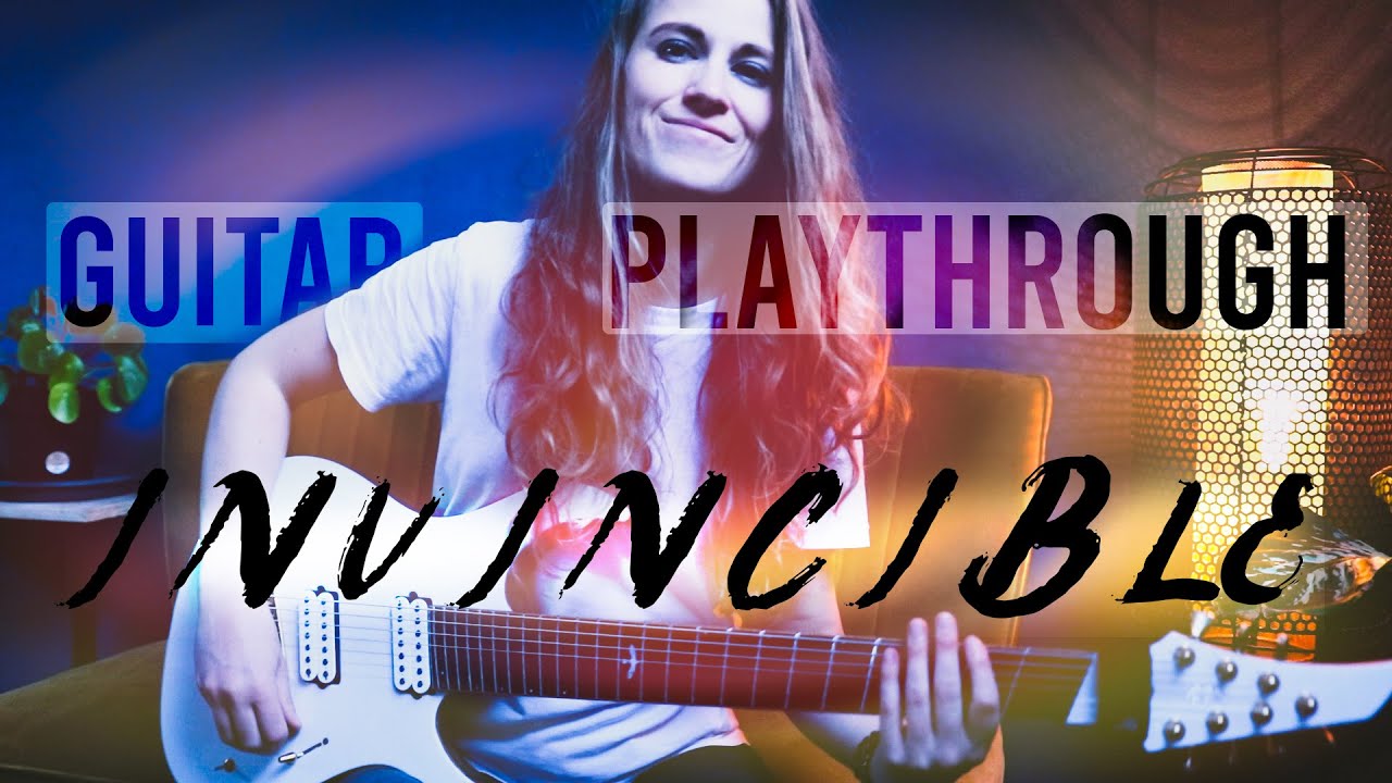 DEAR MOTHER - Invincible one take guitar playthrough by Merel Bechtold ...