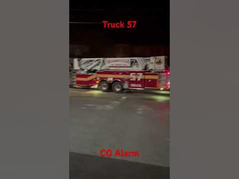 Truck 57 Responding to a CO Alarm #goprohero8 #truck57 #coalarm - YouTube