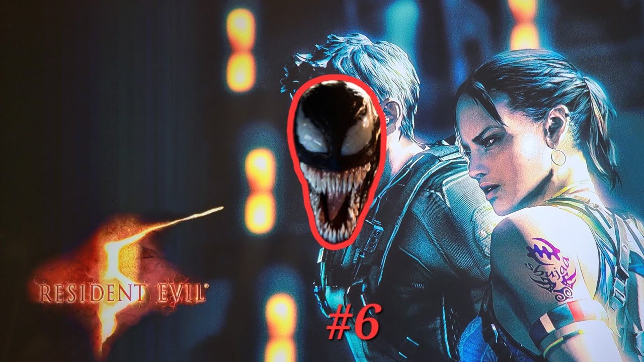 *Live* Resident Evil 5 gameplay #6 " Slug monster boss tuff" - YouTube