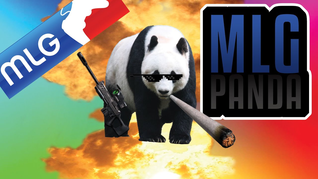 MLG PANDA! -MINCFRAFT SKYWARS - YouTube