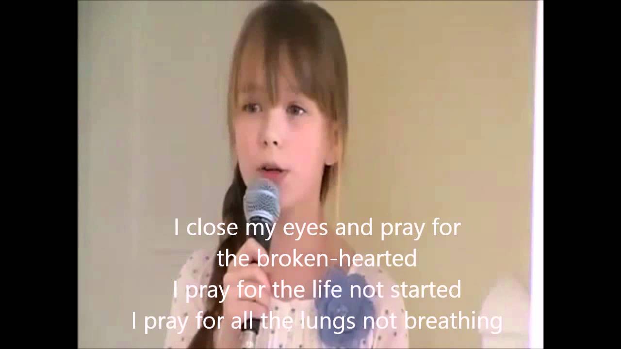 Connie Talbot - Pray (2011,2013) - YouTube