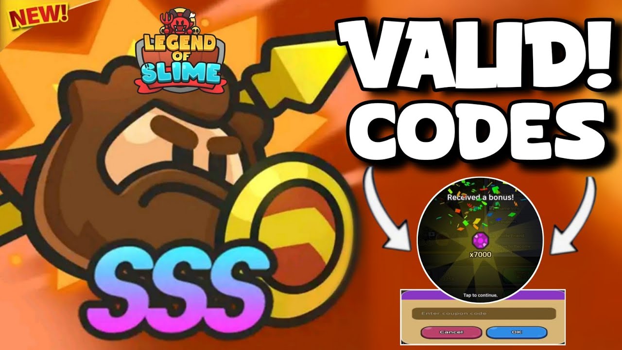 Legend Of Slime Coupon Codes February - Legend Slime Codes 2025 - Codes ...