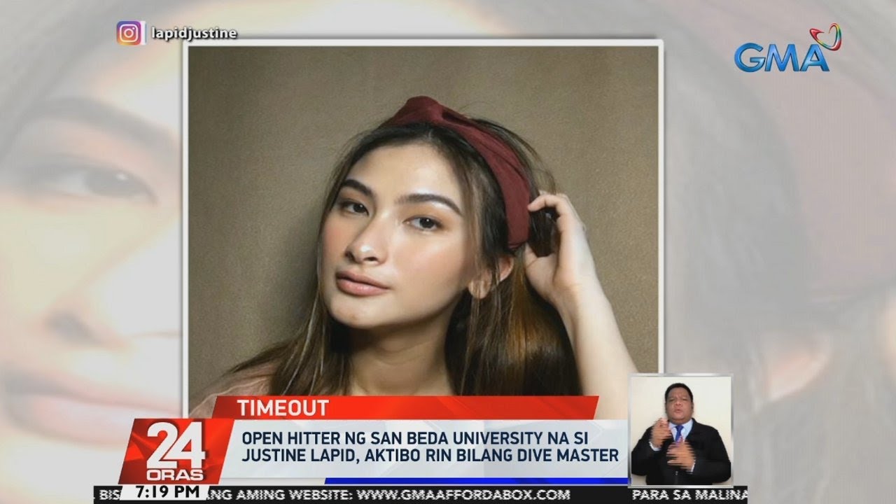 Hailing from a showbiz family, NCAA star Justine Lapid looks to carve ...