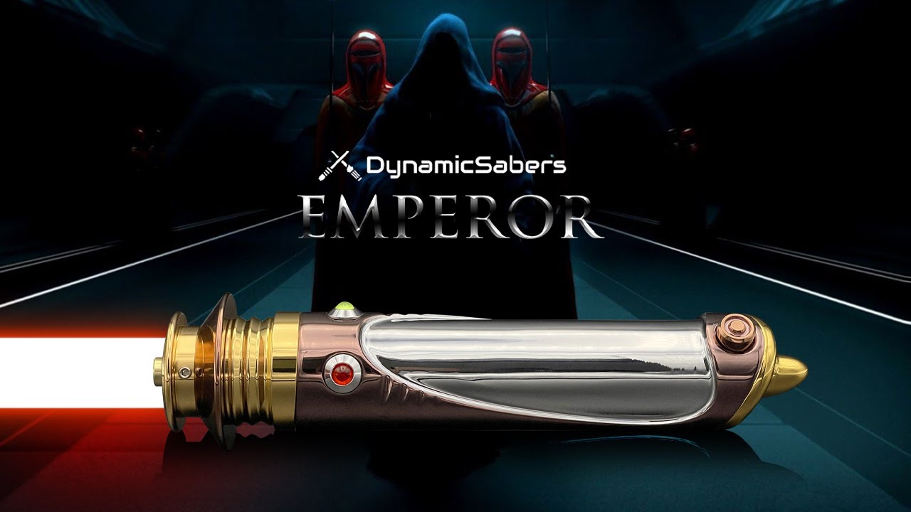 Emperor Lightsaber (Darth Sidious) from Dynamic Sabers - YouTube