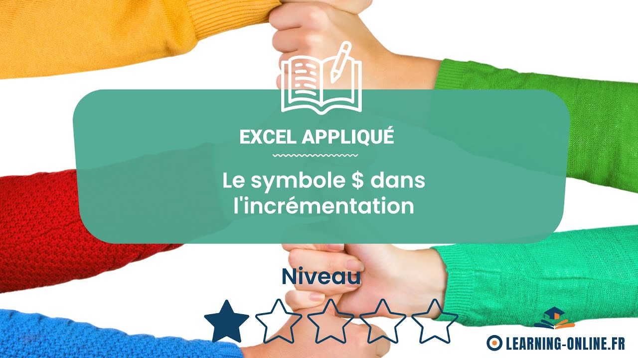Excel appliqué : le symbole $ dans l'incrémentation - YouTube