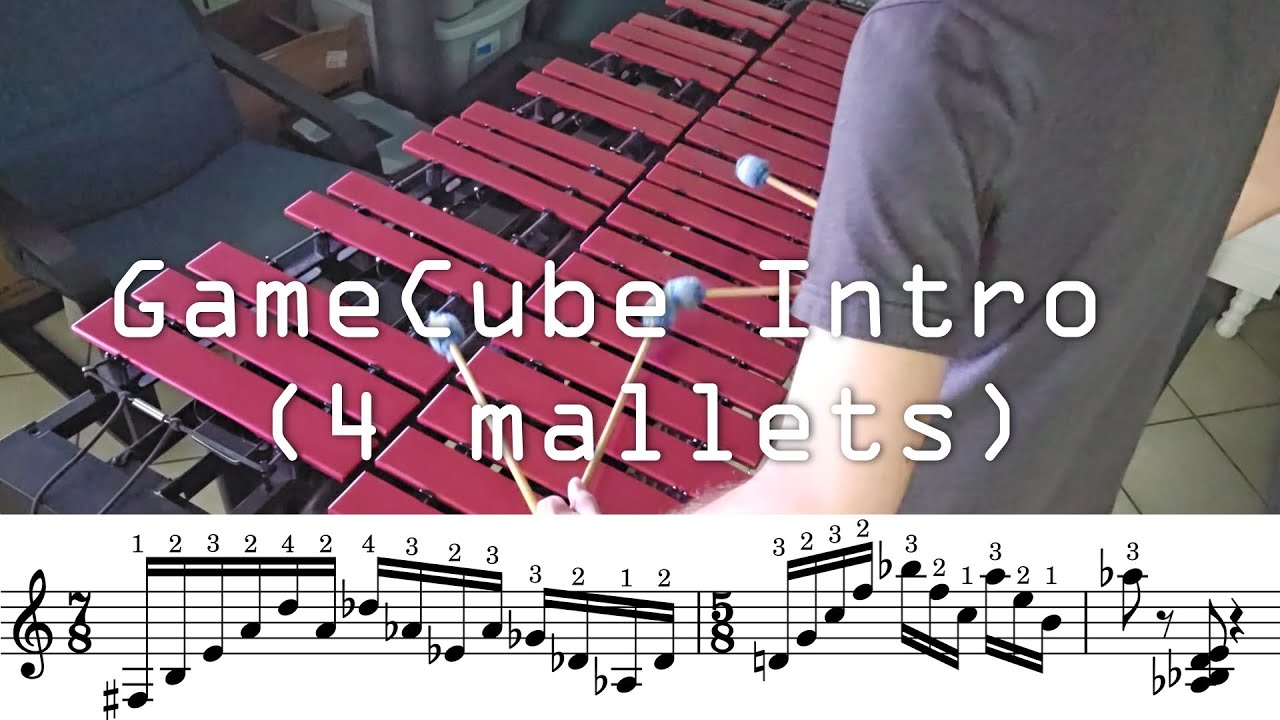 Eric's Jazz Vibes Practice #12 - GameCube Intro on Vibraphone (with ...