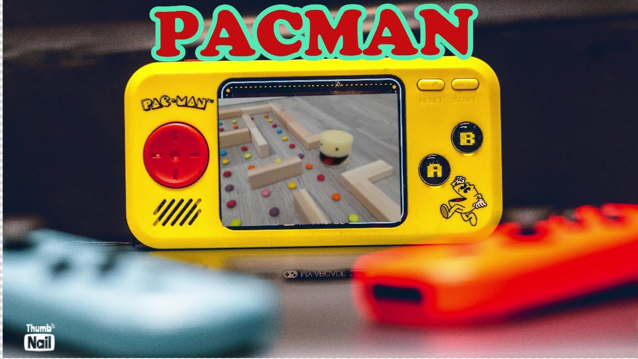 PacMan Stop Motion Animation - YouTube