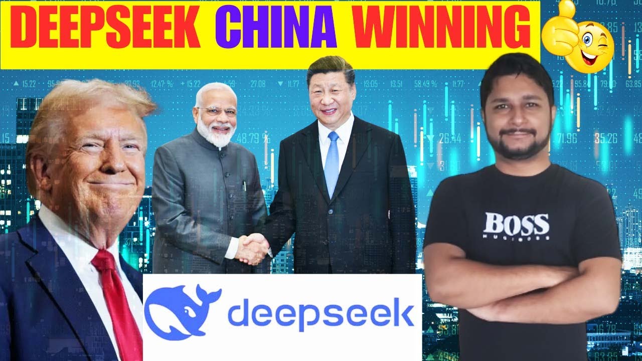 AI DeepSeek 🔥 Nasdaq and Stock Markets Crash | Destroys American AI ...