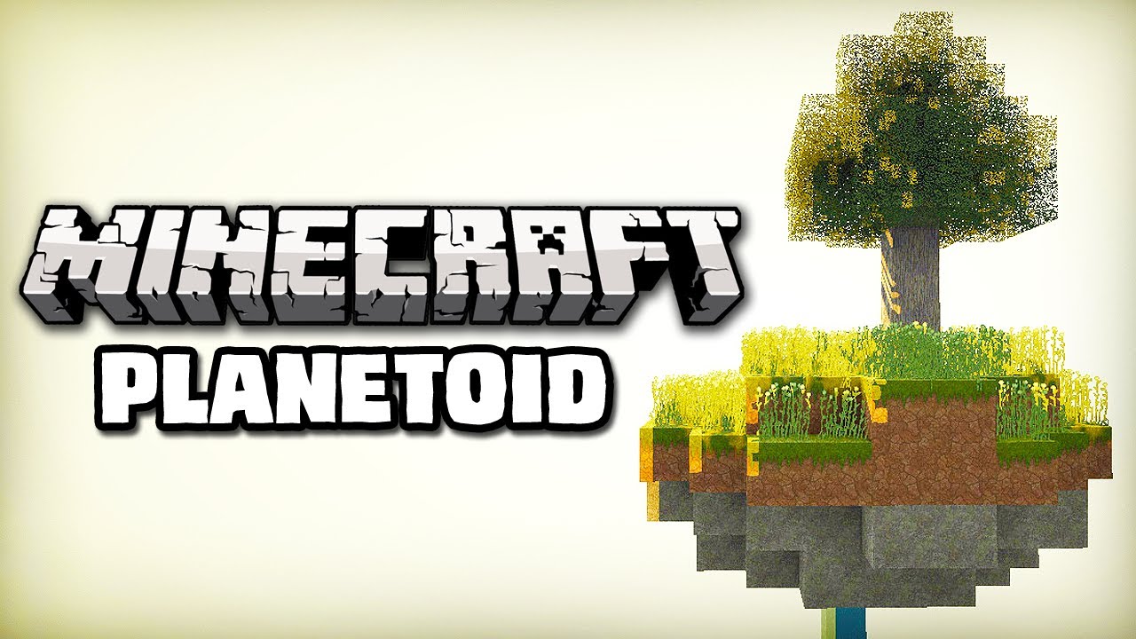 Minecraft PLANETOID MOD! - EXPLORE MINI PLANETAS! - Planet Mod - YouTube