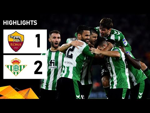 AS Roma vs Real Betis 1-2 Highlights | UEFA Europa League 2022/23