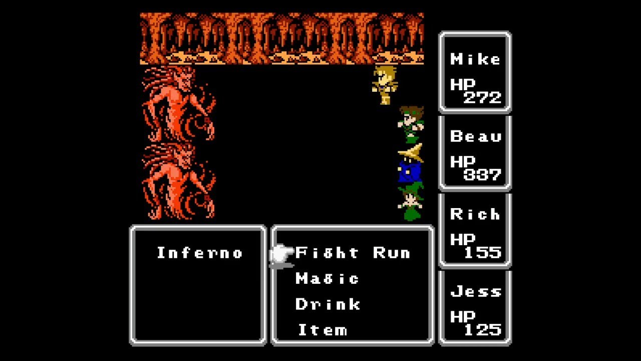 Gurgu Volcano | NES Hack Final Fantasy in Another Time | F Classes Part ...