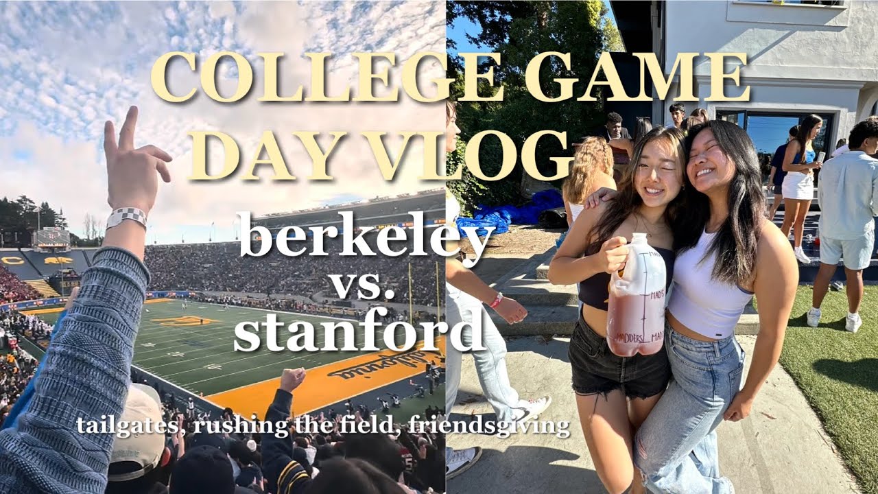 UC BERKELEY’S BIGGEST FOOTBALL GAME ?? game day vlog | college parties ...
