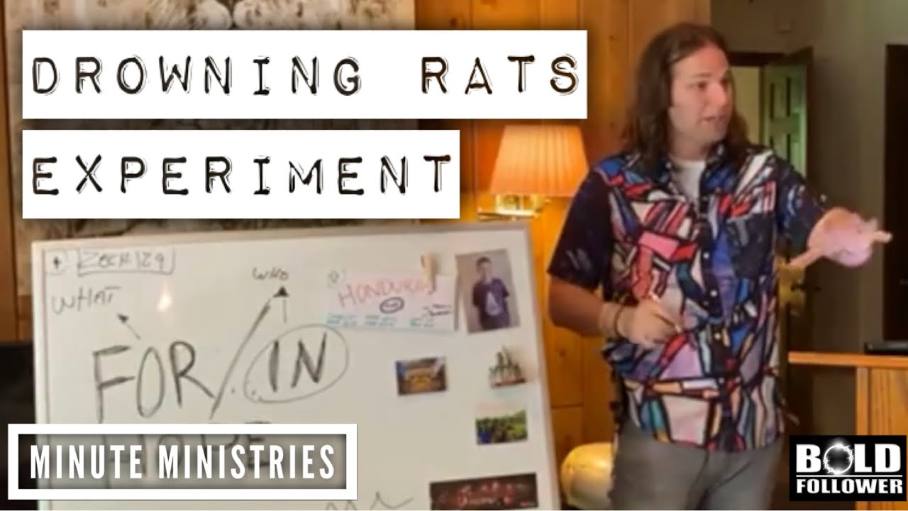 Learned Hopelessness: Curt Richter's Drowning Rat Experiment - YouTube