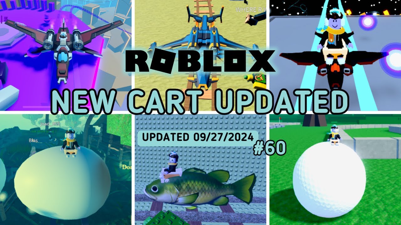 Roblox | Create a Cart Ride | New Carts Updated on 09/27/2024 #60 - YouTube