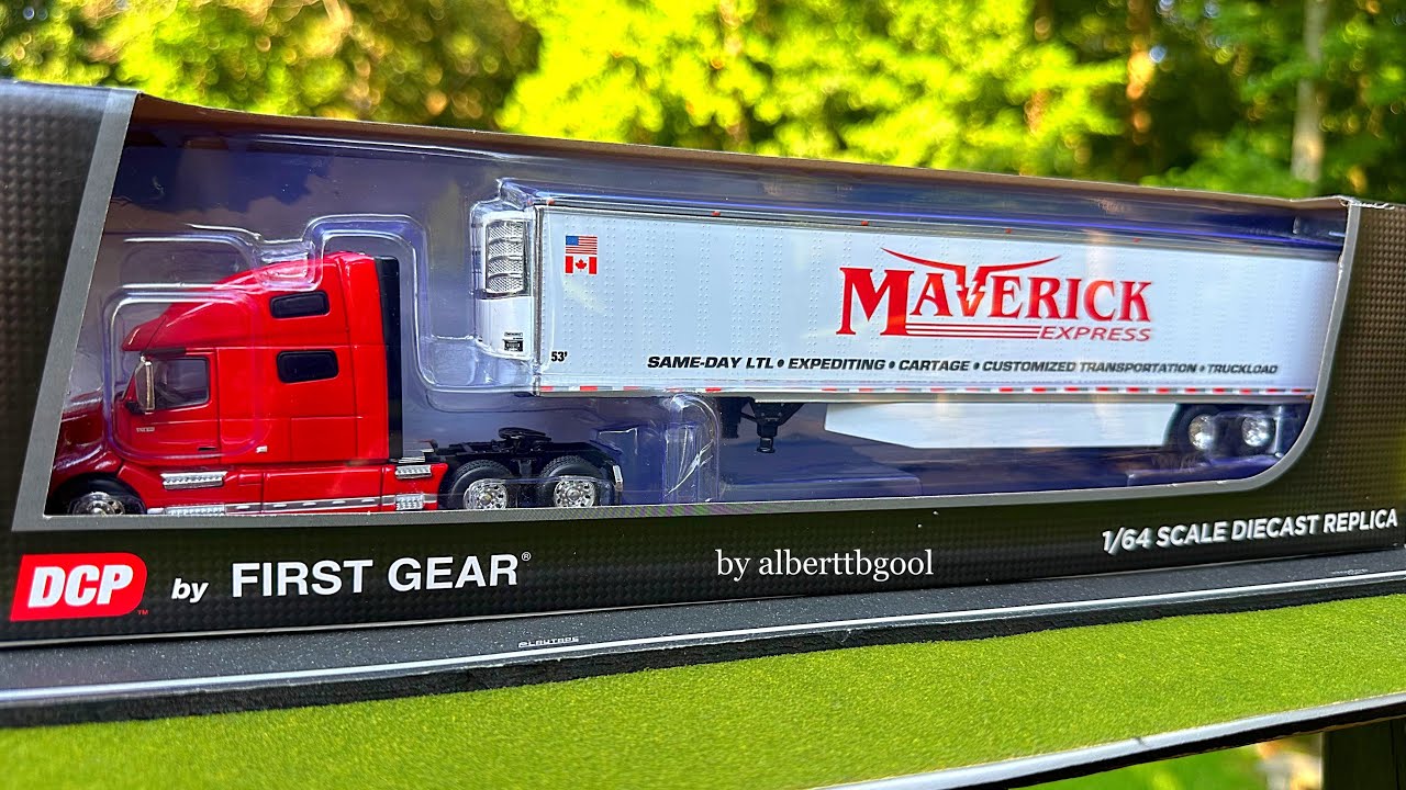 DCP 1/64 Volvo VNL Maverick Express - YouTube