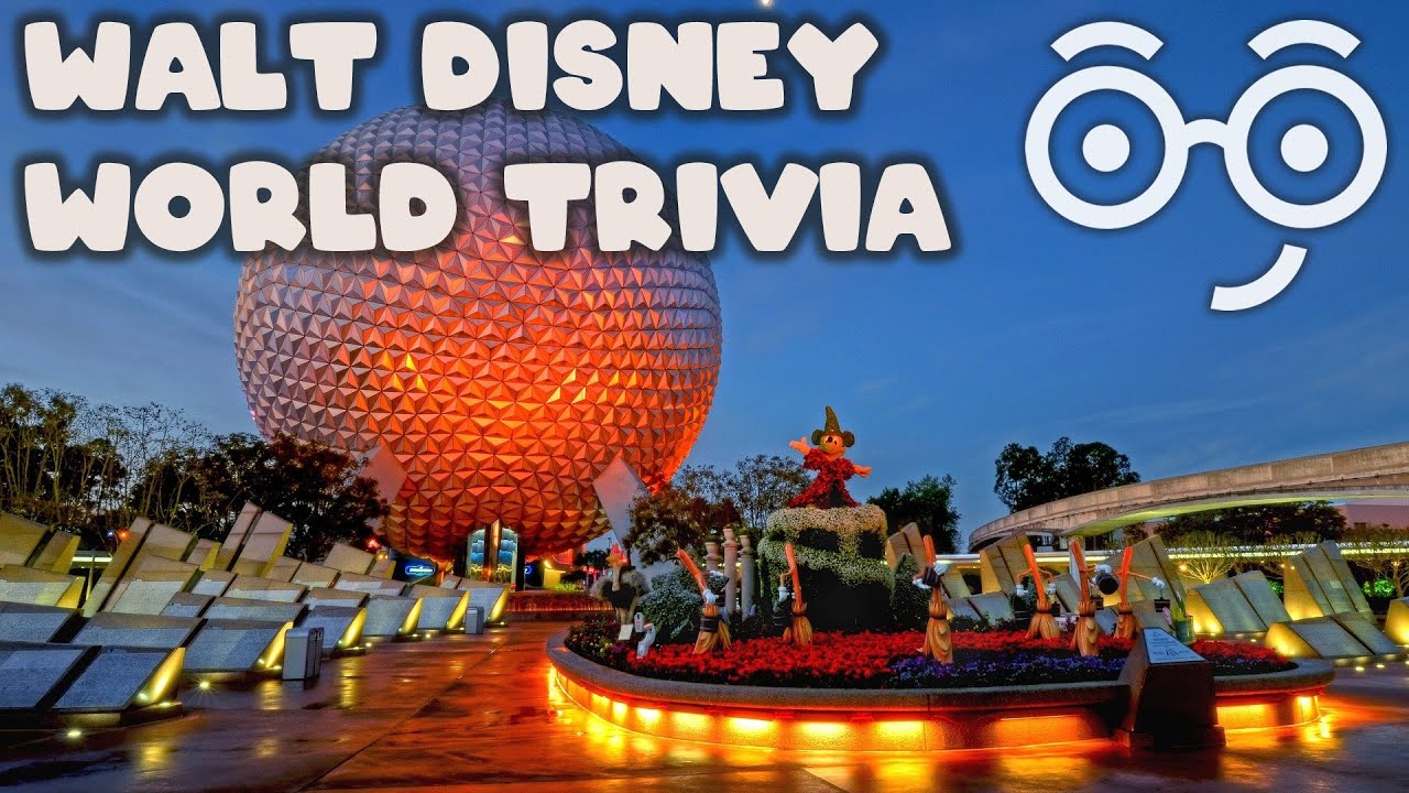 Walt Disney World Trivia Game - YouTube
