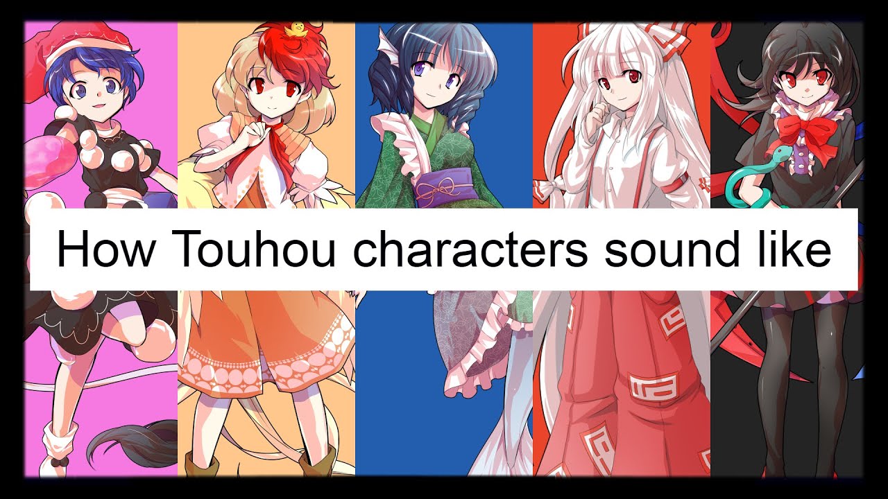 How Touhou characters sound like... - YouTube