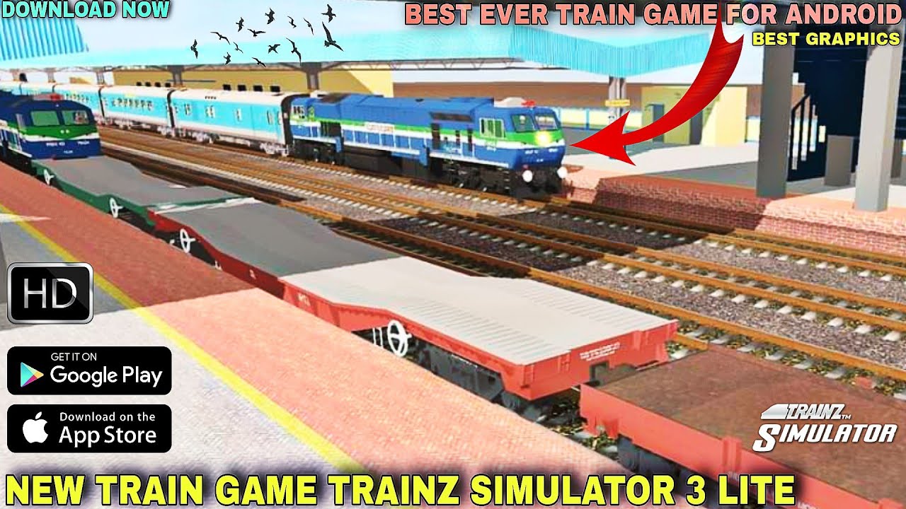 #NEW TRAIN GAME TRAINZ SIMULATOR 3 LITE FOR ANDROID | BEST EVER TRAIN GAME FOR ANDROID | INSTALL ...