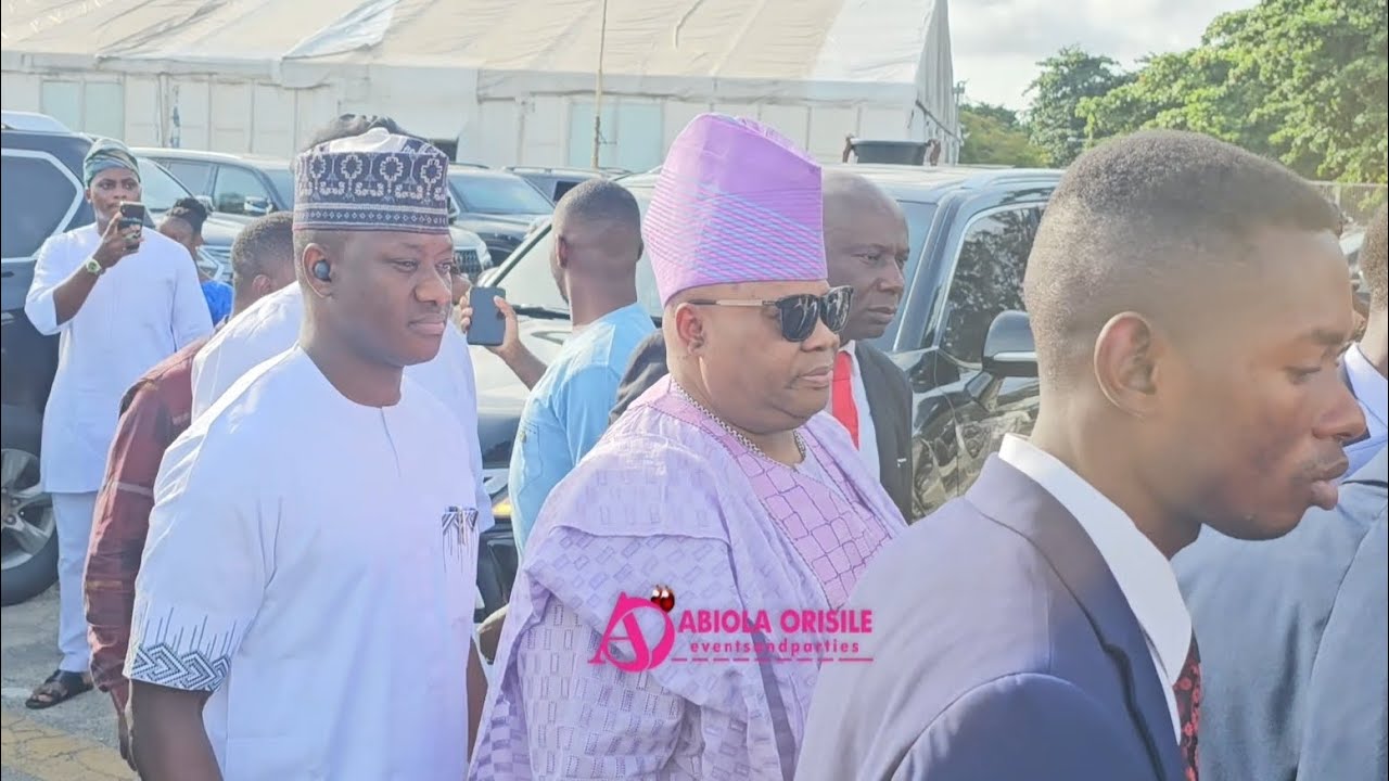 Governor Adeleke Steps out few days after declaring first wife Titilayo Adeleke as his first ...