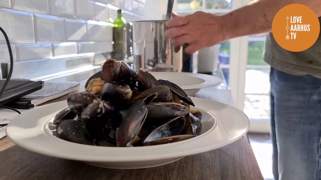 Blå muslinger nemt og lækker opskrift på dansk - YouTube