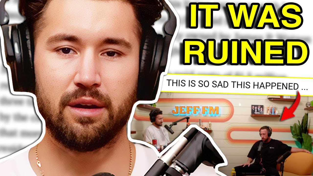 JEFF WITTEK IS REALLY UPSET (major podcast trouble) - YouTube