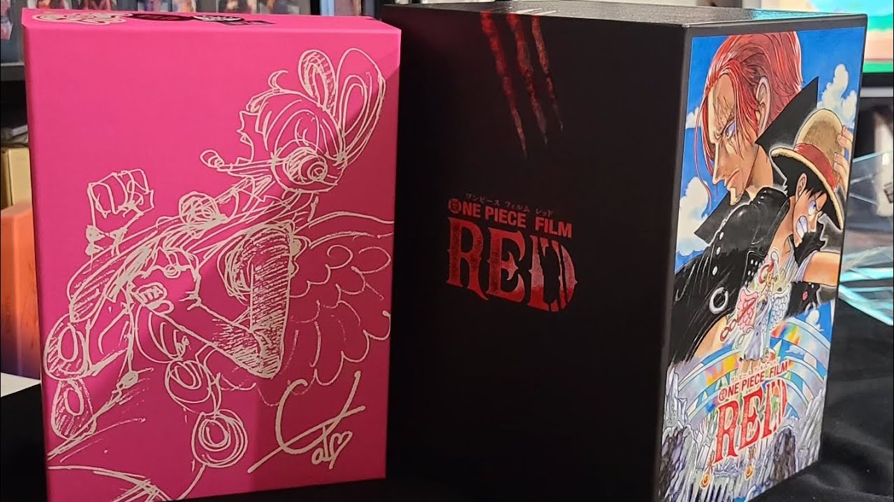 Unboxing One Piece Film Red DVDs - Limited and Deluxe Limited versions ...