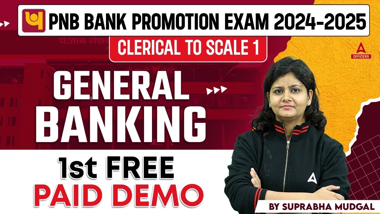 PNB Bank Promotion Exam 2024-25 | Clerical to Scale 1 General Banking ...