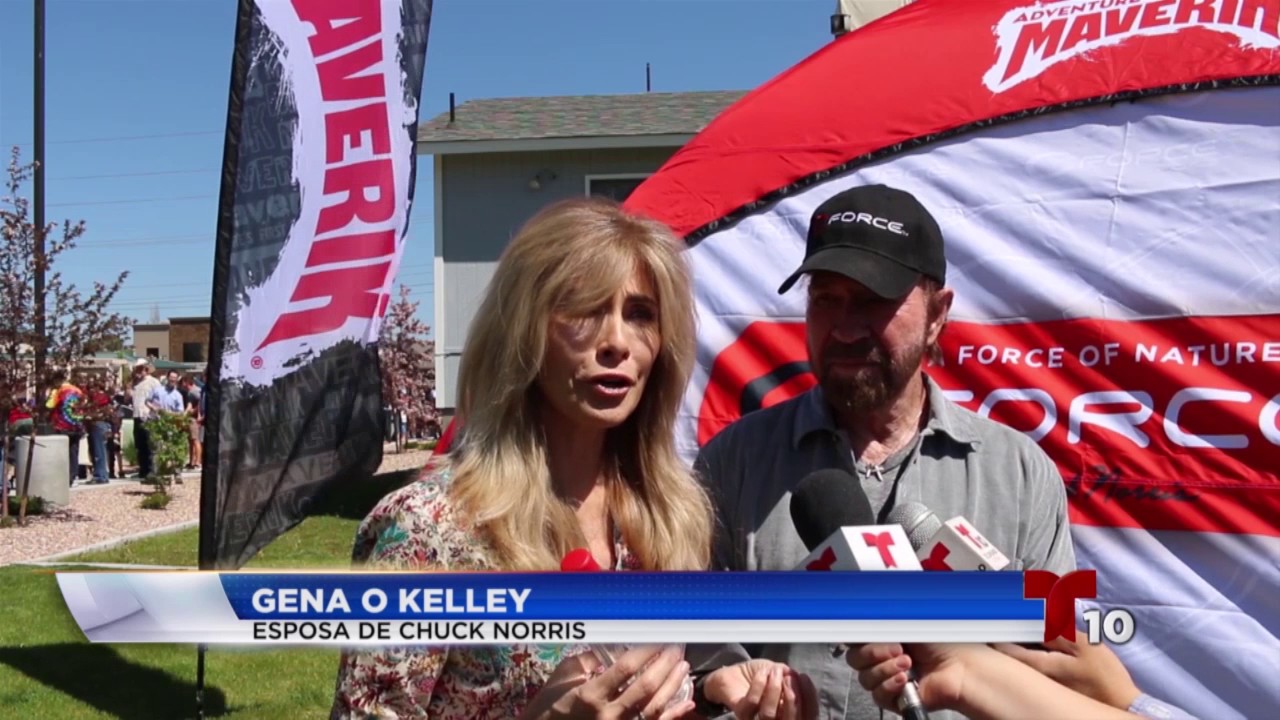 Chuck Norris En Utah Con Telemundo Utah - YouTube