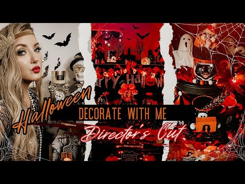 HALLOWEEN HAUSTOUR + DEKORIERT MIT MIR!! 🎃 | DIRECTOR'S CUT! 🎬