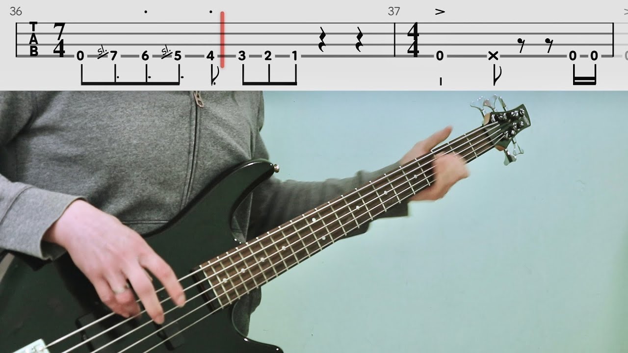 Pantera - Primal Concrete Sledge (bass cover + tabs) - YouTube