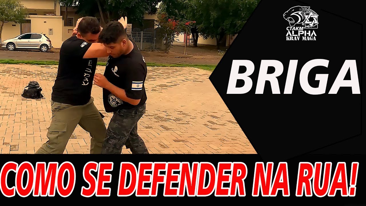 COMO SE DEFENDER DE VERDADE!, (BRIGA DE RUA- KRAV MAGA) - YouTube