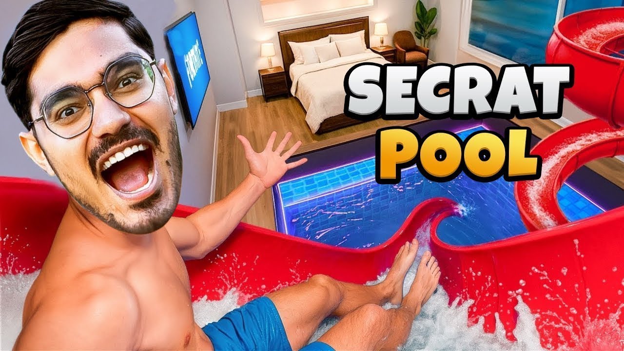 24 Hours in Swimming Pool Challenge अब 24 घंटे इस पूल से बाहर नहीं आ ...