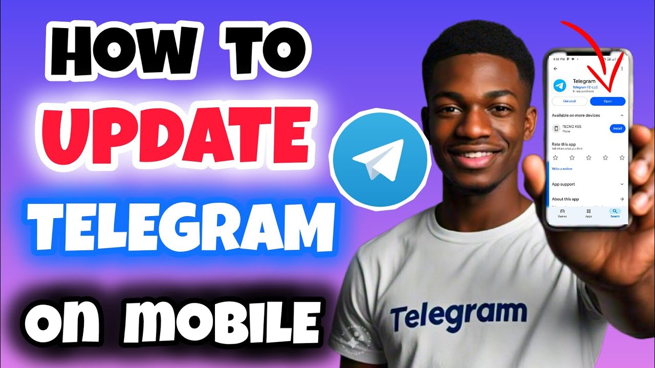 How to Update Telegram App on Mobile | How to Get Telegram Latest ...