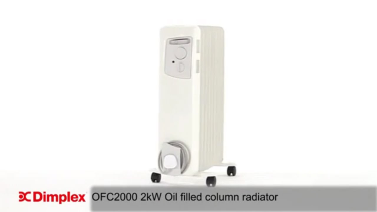 Dimplex OFC - Oil Filled Column Radiator Heaters - YouTube