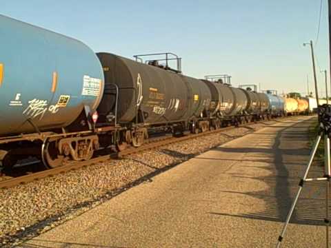 Flashback! - BNSF 626 East in Streator - YouTube