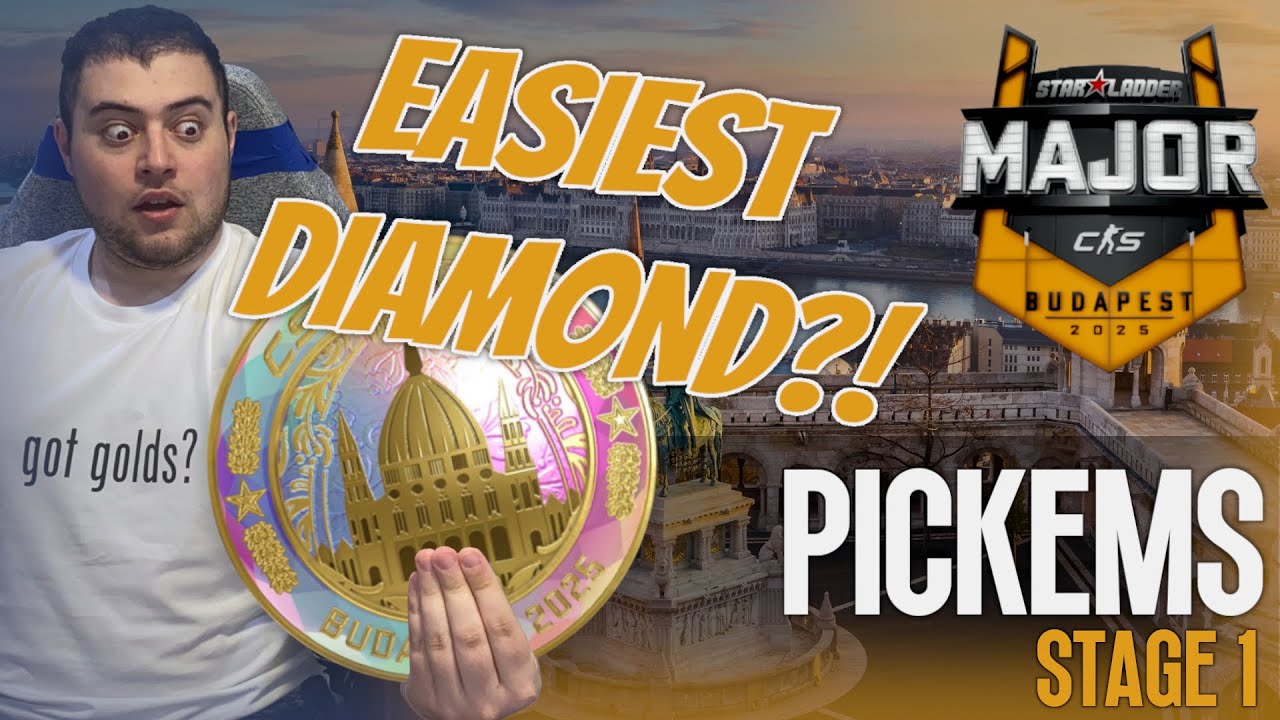 How to Get the Diamond Coin – CS2 Budapest Major 2025 Stage 1 Pick’Ems ...