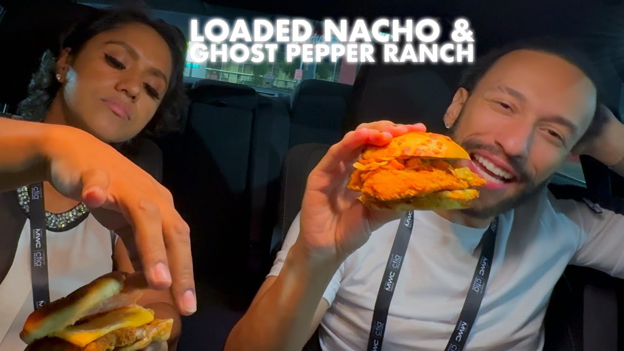 Wendy's NEW Ghost Pepper Ranch & Loaded Nacho Chicken Sandwich 4K HDR ...