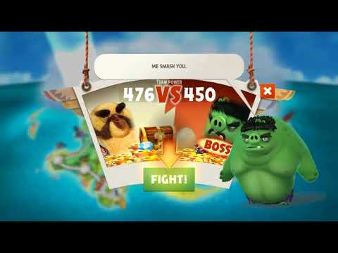Angry Birds Evolution, walkthrough chapter #1 'The return of the pig' (android IOS)