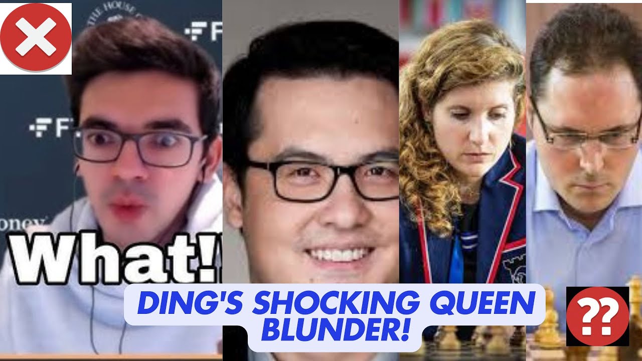 Grandmasters React: Ding Liren's Unbelievable Queen Blunder in FIDE ...