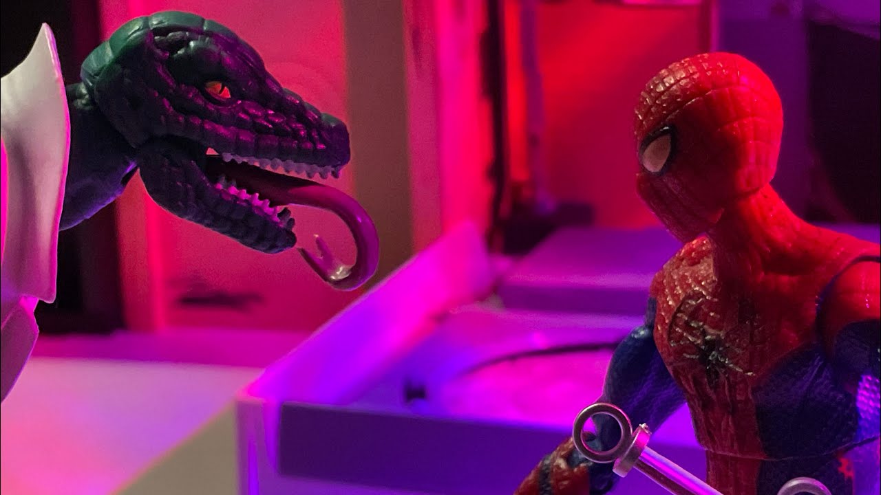 The amazing spider-man ||STOP MOTION|| (lizard vs spider man) - YouTube