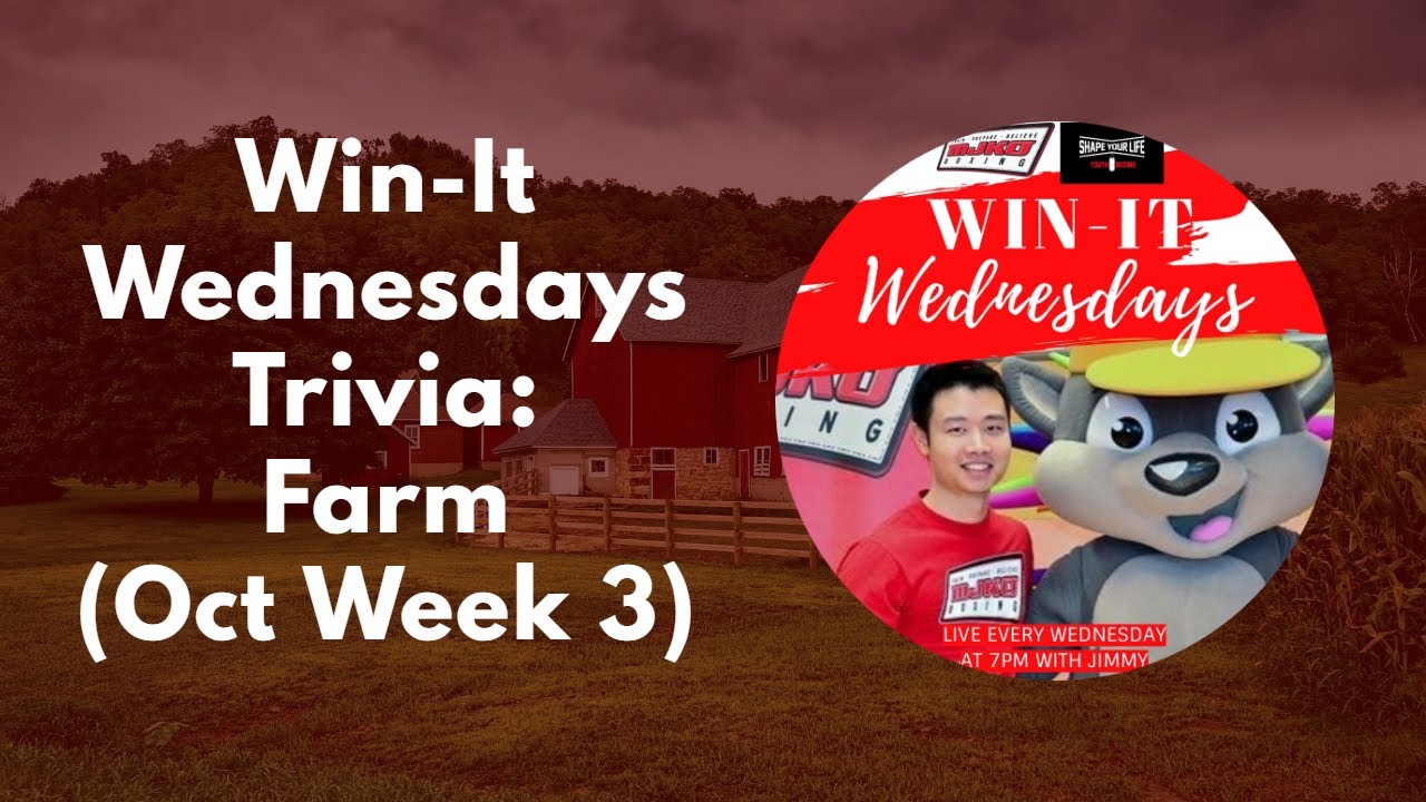 Win-It Wednesdays Trivia: Farm [Oct Week 3] - YouTube